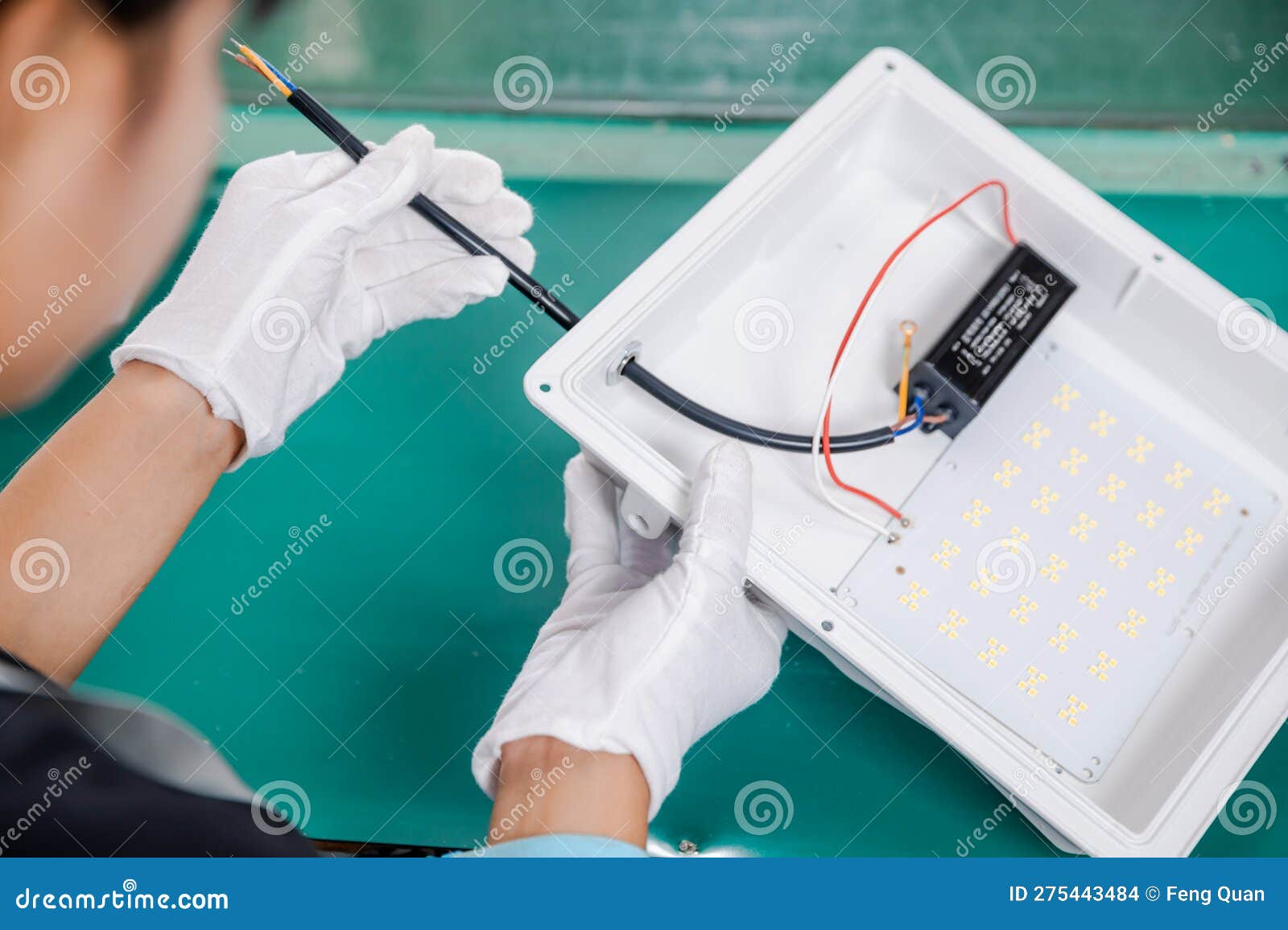 LED Light Bulb Production Factory, the Production Process of Light ...