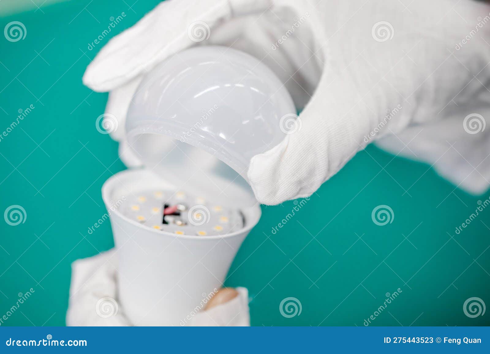 LED Light Bulb Production Factory, the Production Process of Light ...