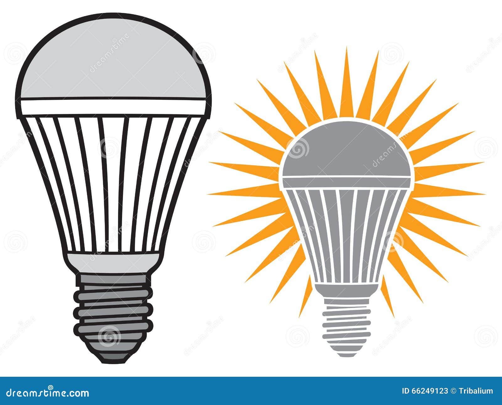 Led Light Bulb Clip Art