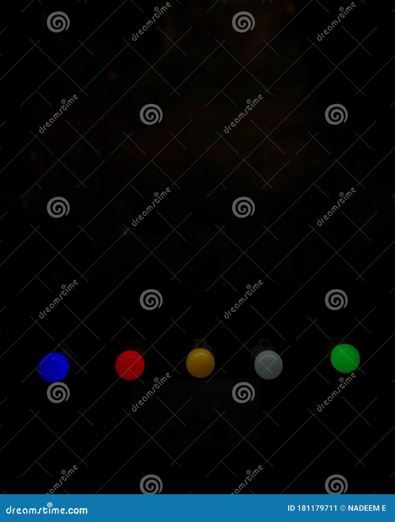 Led Light Bulbs Pattern on Black Background Wallpaper Stock Image ...