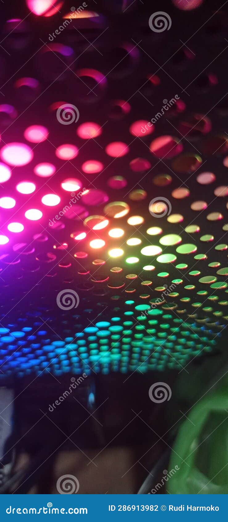 Led Light Inside Computer Hard Disk Stock Photo - Image of computer ...