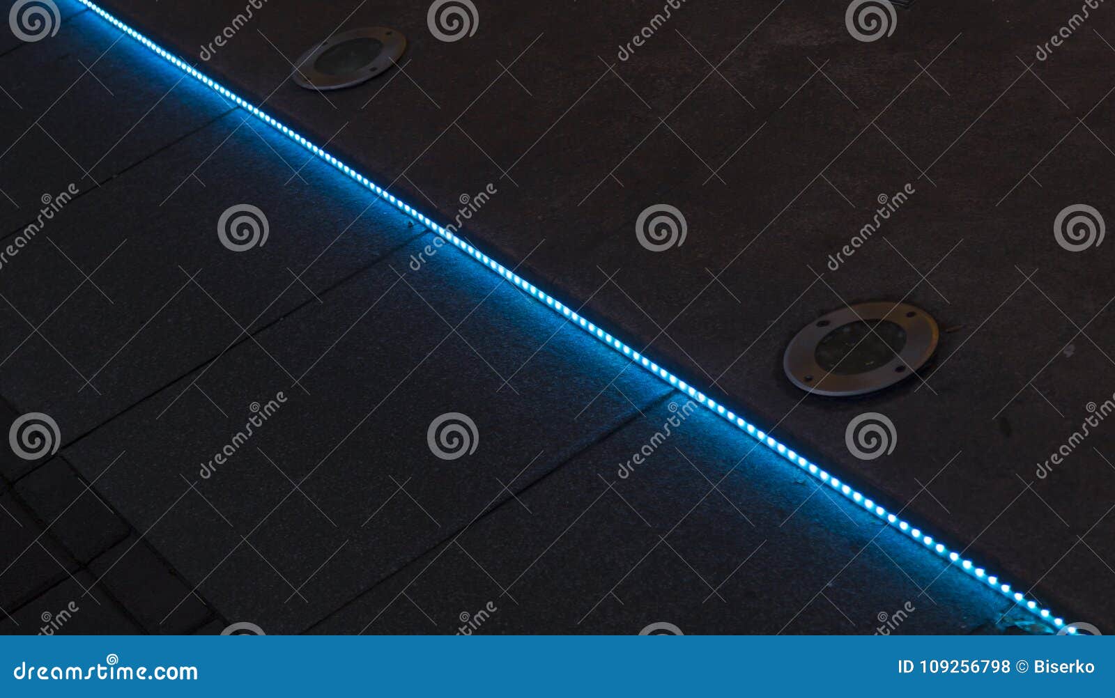 LED light line stock photo. Image of fiction, oval, lines - 109256798