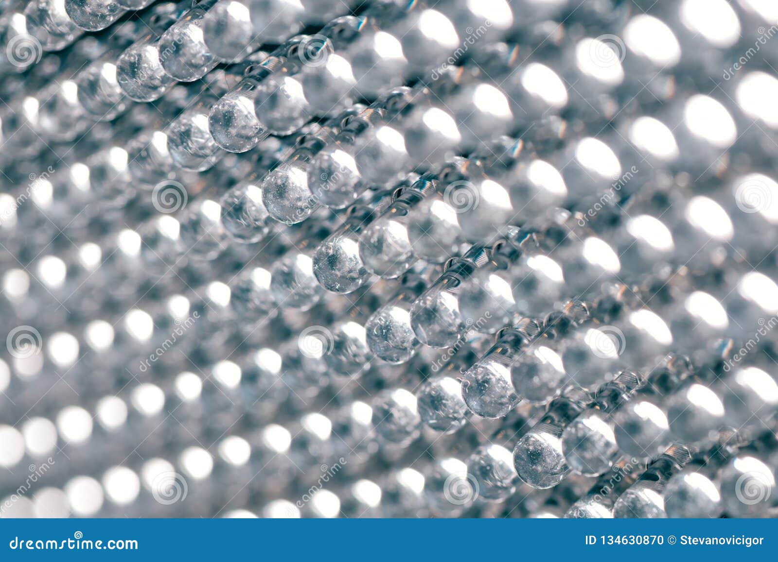 LED Light Panel Diodes Close Up Stock Photo - Image of close, glowing ...