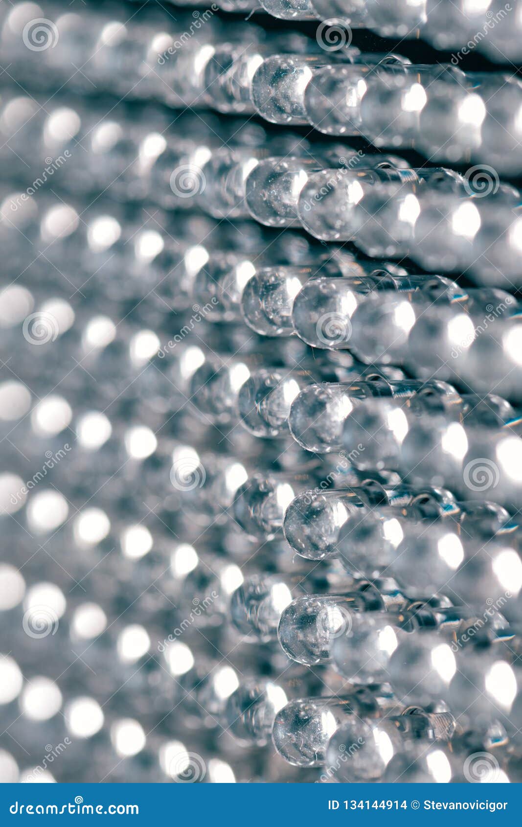 LED Light Panel Diodes Close Up Stock Photo - Image of panel ...