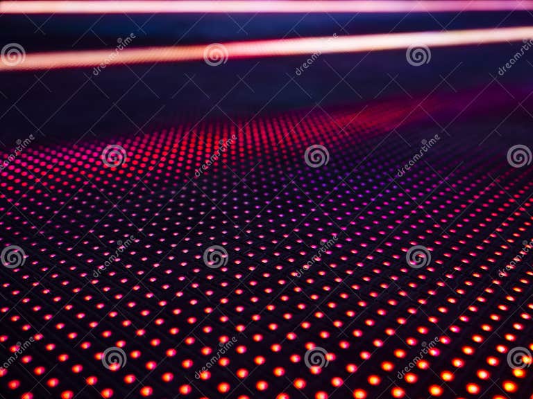 Led Light Pattern Technology Abstract Background Stock Photo - Image of ...