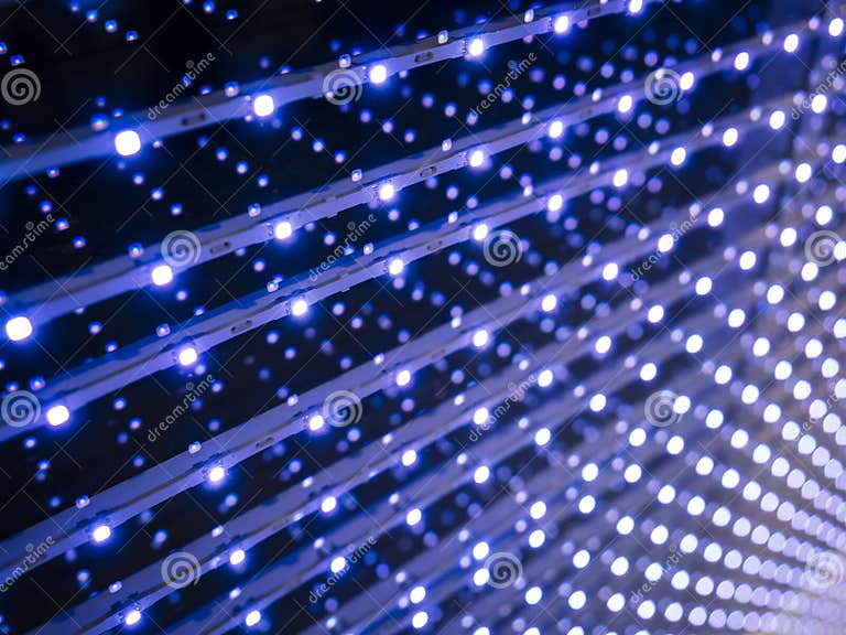 Led Light Pattern Technology Abstract Background Stock Image - Image of ...