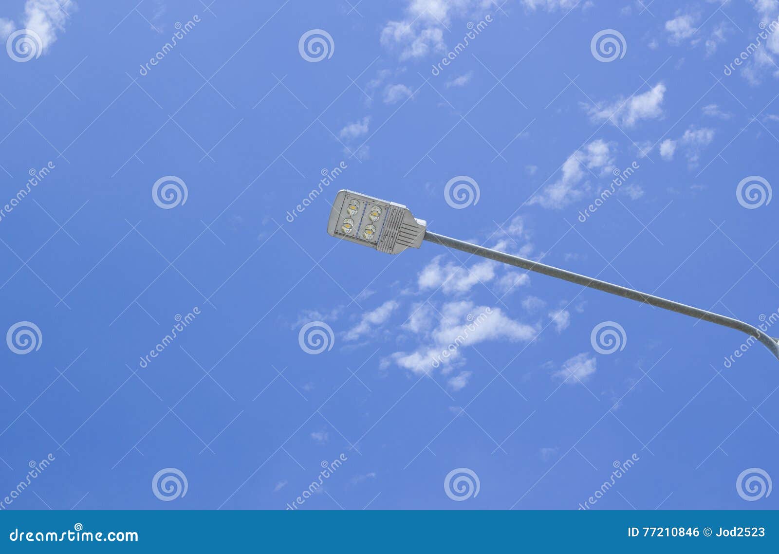 LED light pole stock photo. Image of fixtures, road, fixture - 77210846