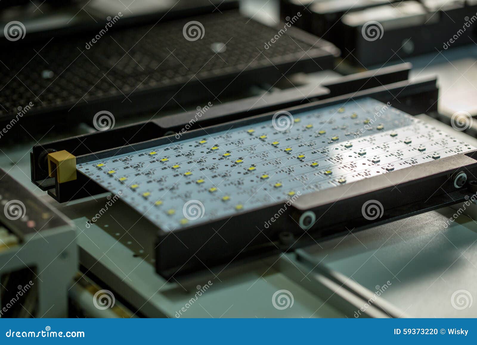 LED Light Production. Image of Circuit Board Stock Photo - Image of ...