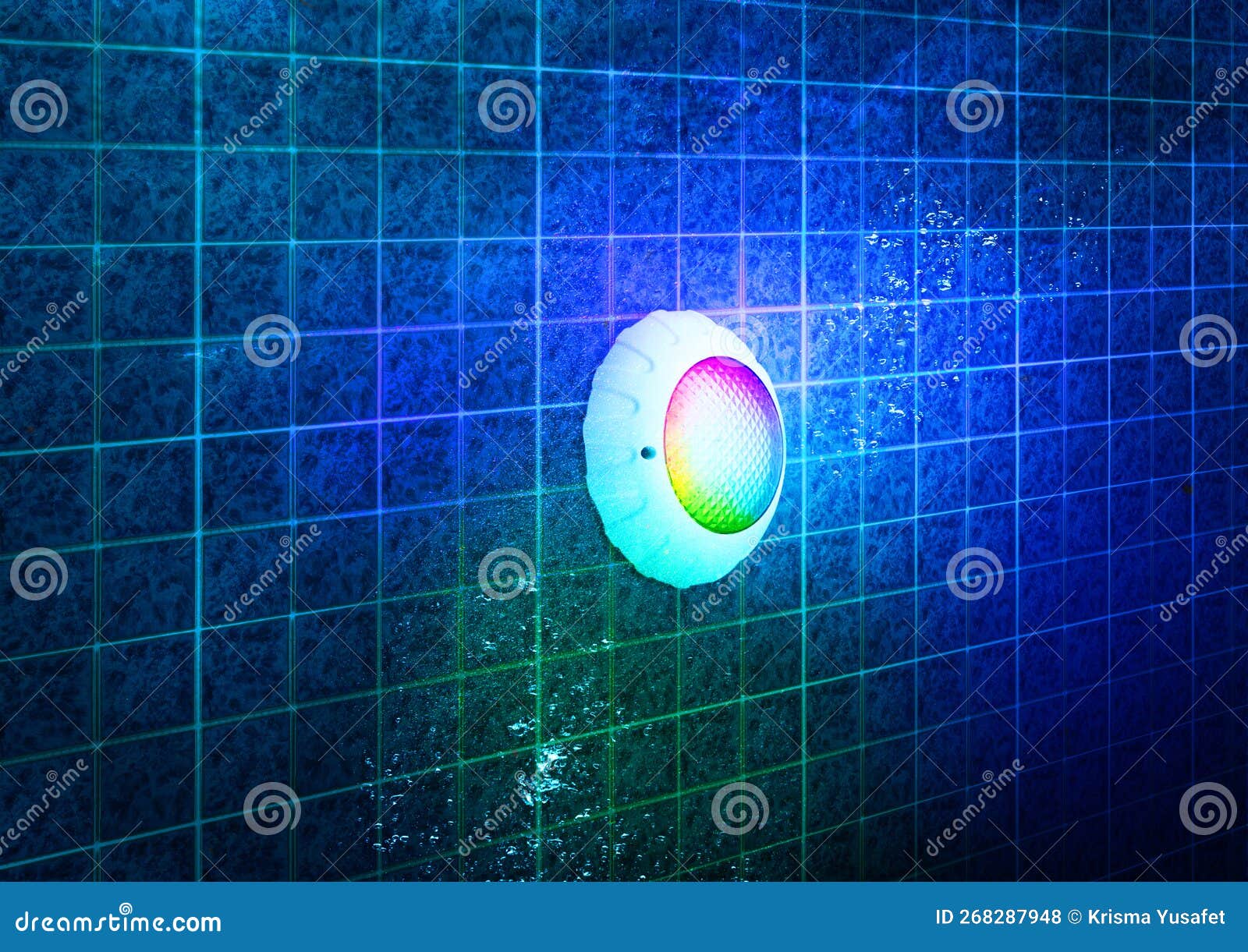 LED Light Using RGB Technology Underwater Swimming Pool Clear Water ...