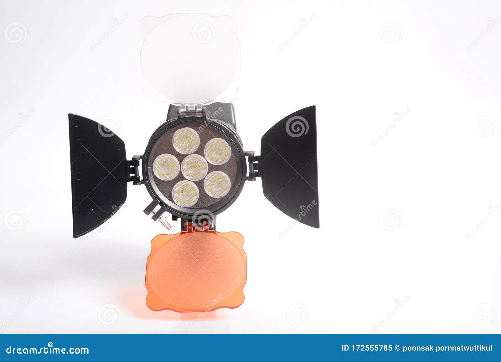 LED Light for Video and Photography Production Stock Image - Image of ...
