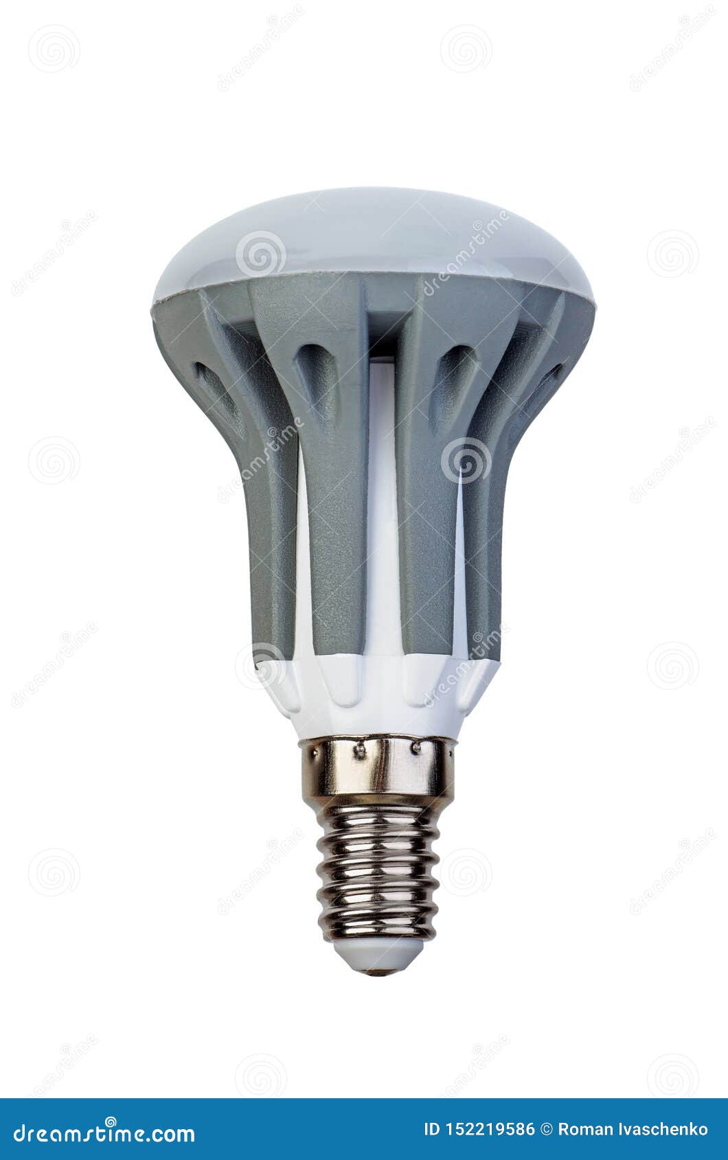 Led Lightbulb with E14 SES Base Stock Photo - Image of cheap ...