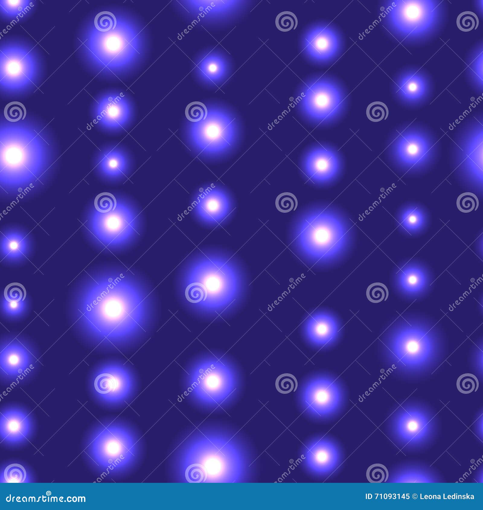 LED Lights on Blue or Violet Seamless Background Stock Vector ...
