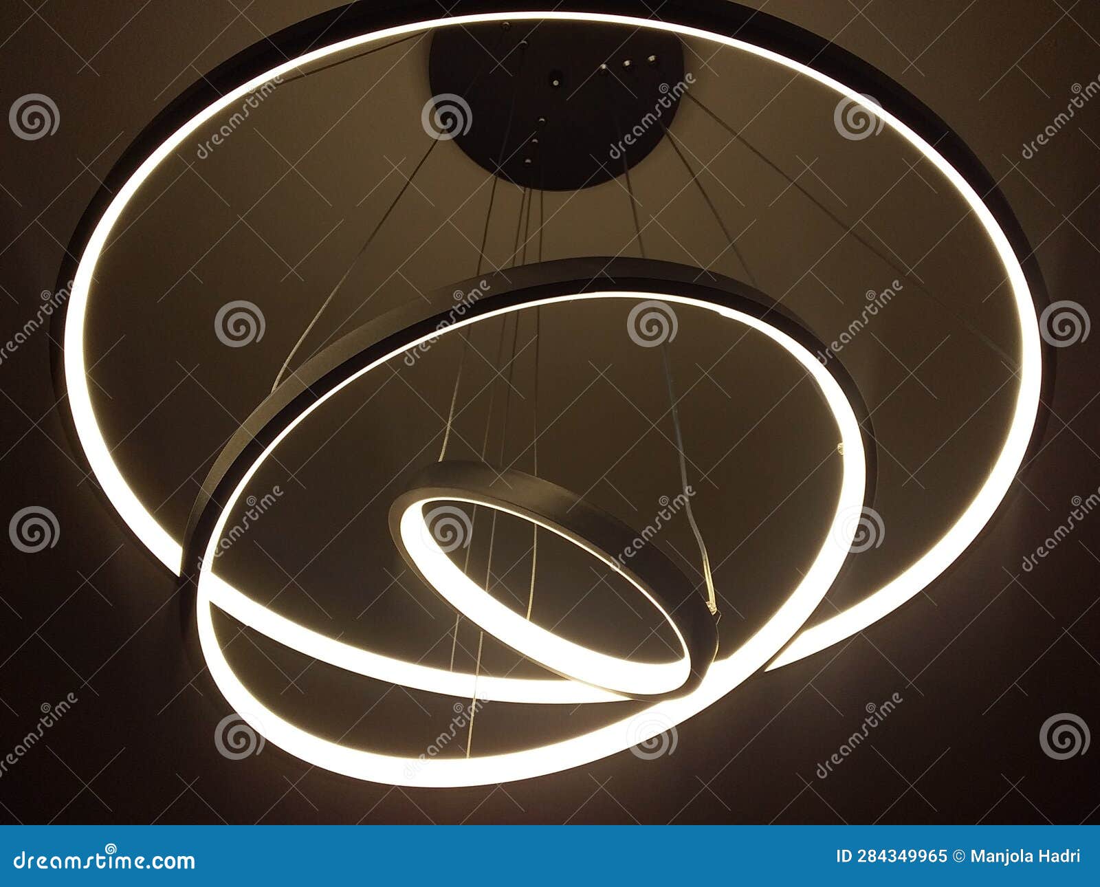 Led Lights in Circles Forme Stock Image - Image of lights, objects ...