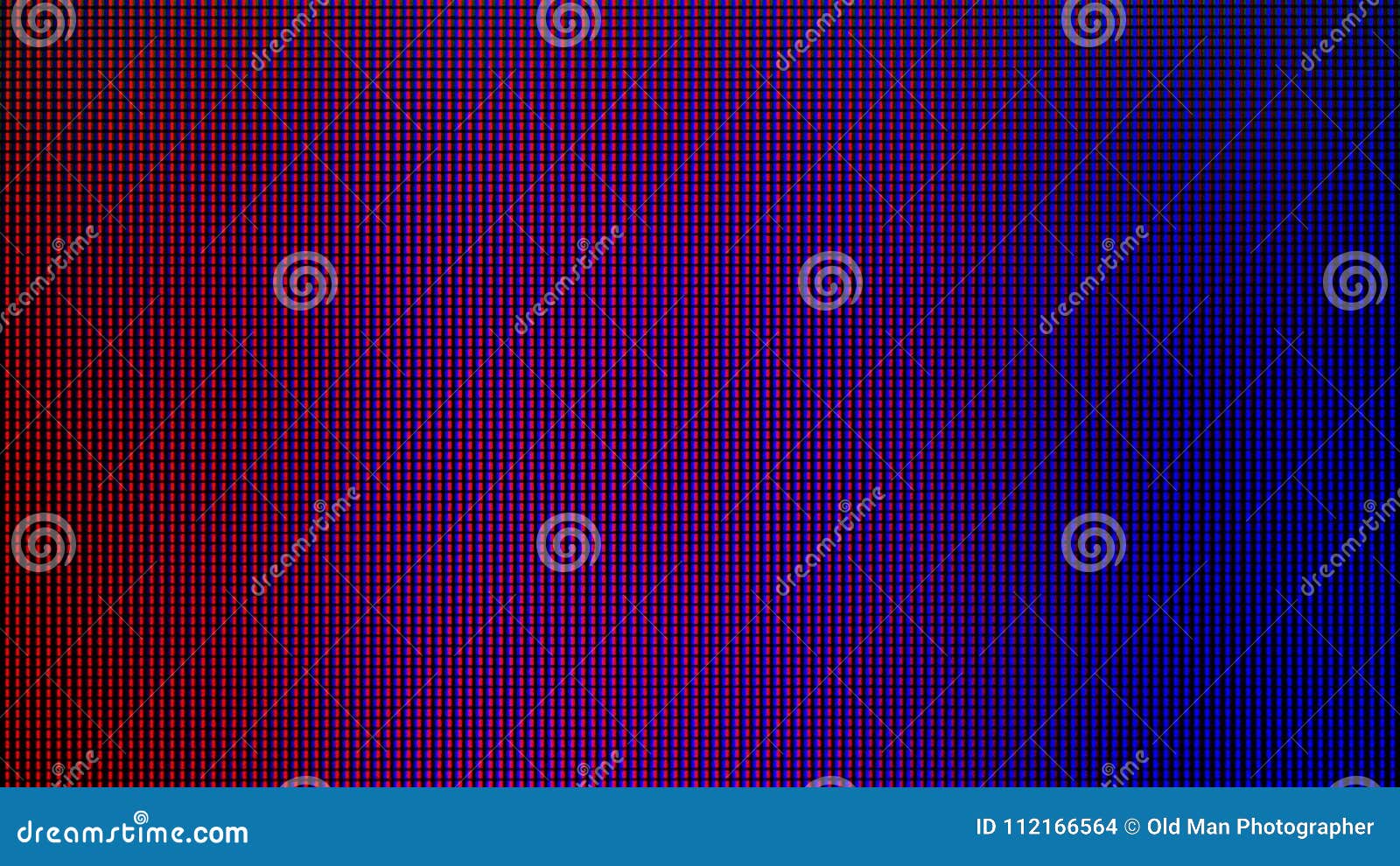 LED Lights from Computer Monitor Screen Display Panel for Design. Stock ...