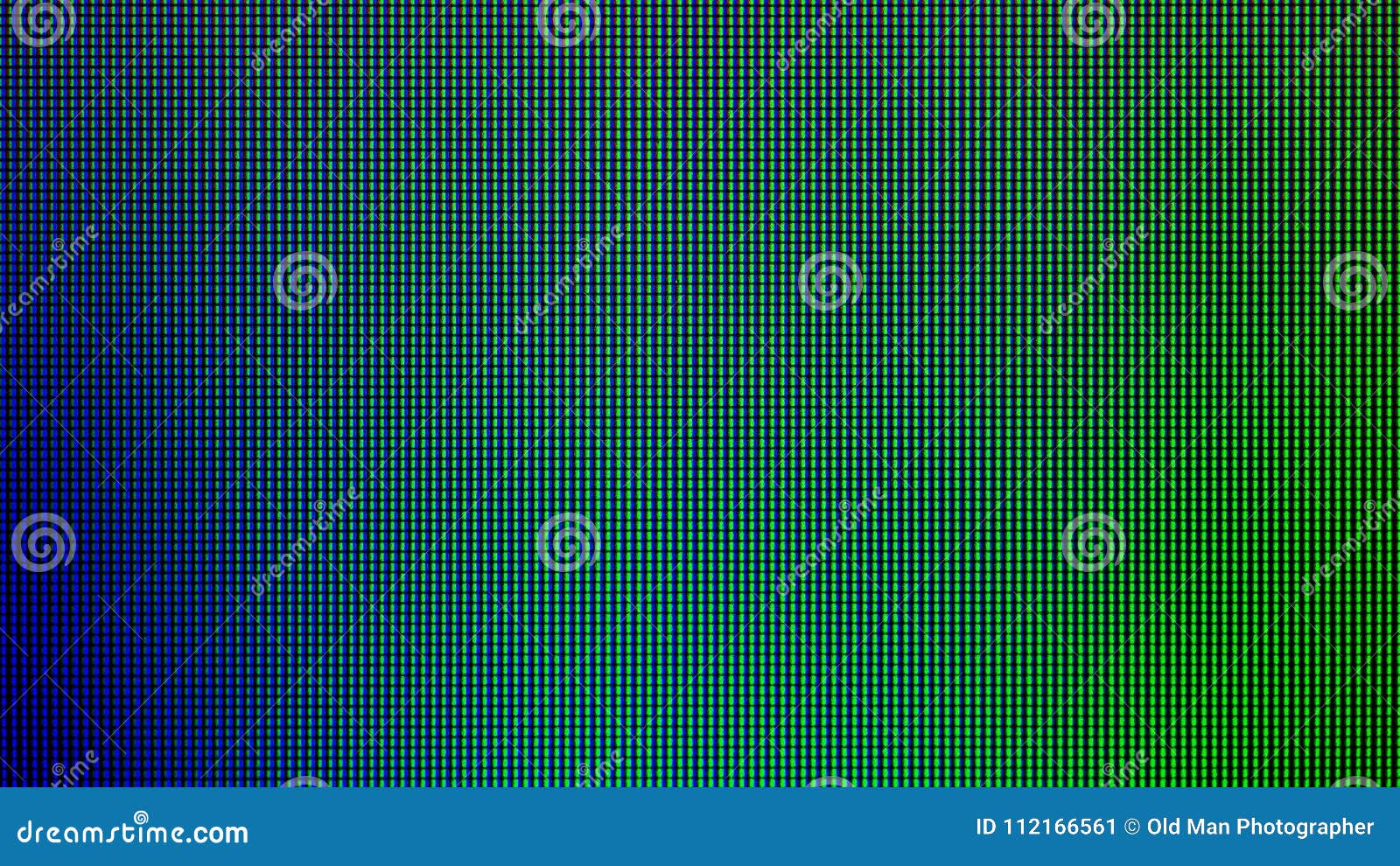 LED Lights from Computer Monitor Screen Display Panel for Design. Stock ...