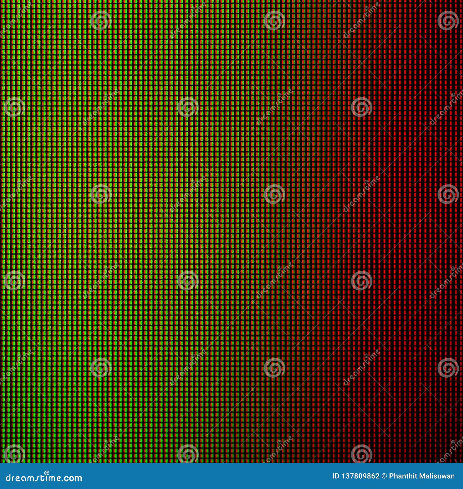 LED Lights from Computer LED Monitor Screen Display Panel for Graphic ...