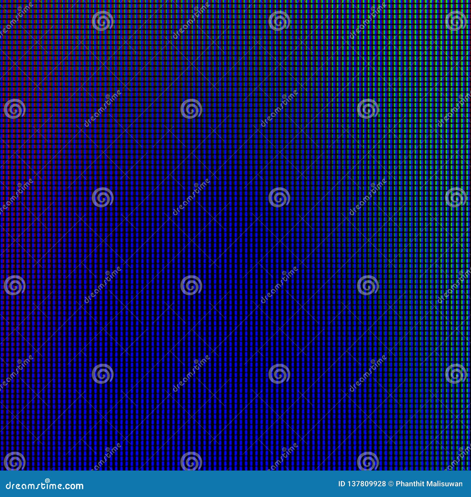 LED Lights from Computer LED Monitor Screen Display Panel for Graphic ...