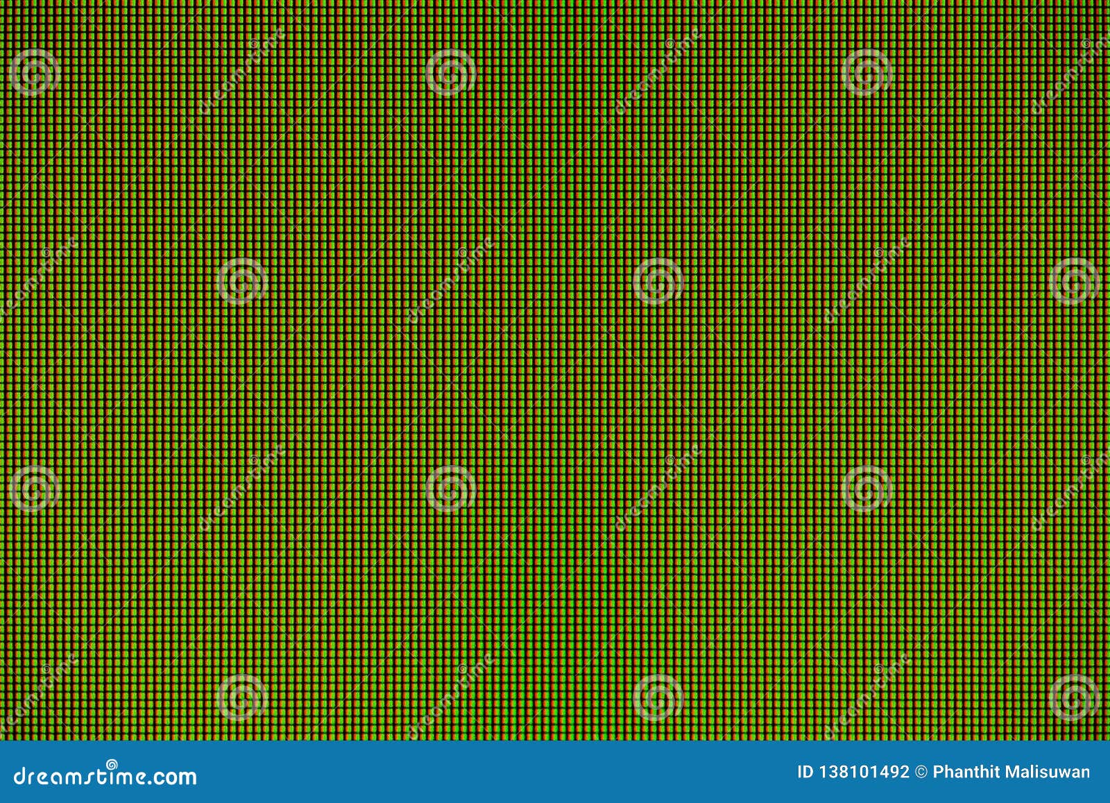 LED Lights from Computer LED Monitor Screen Display Panel for Graphic ...