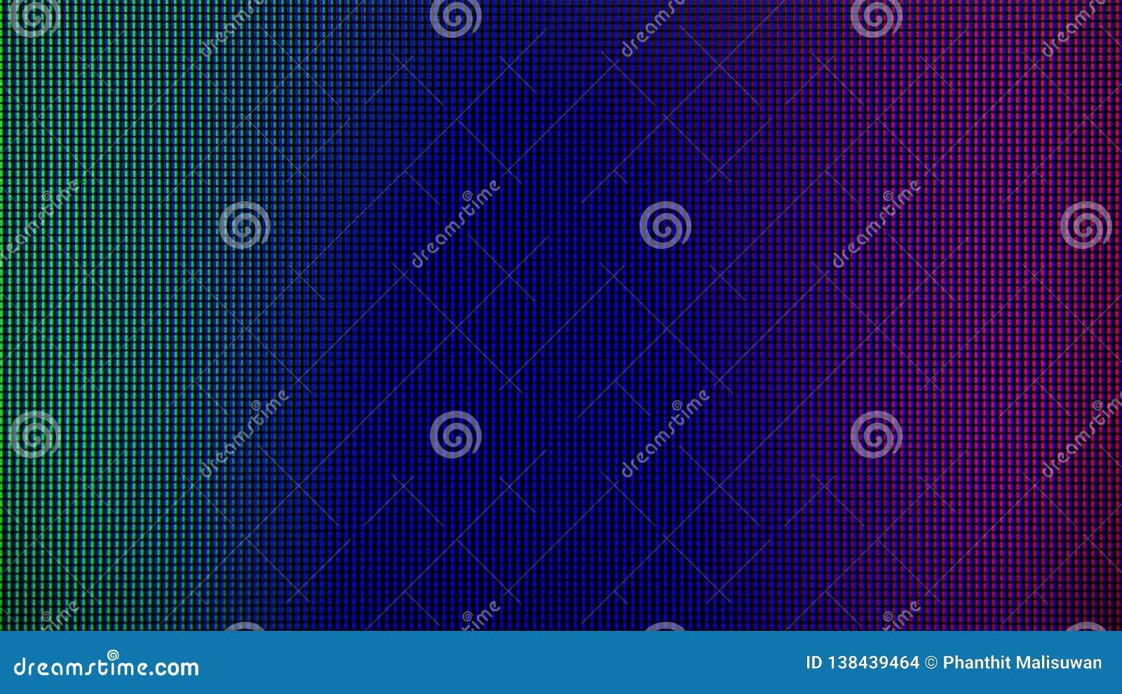 LED Lights from Computer LED Monitor Screen Display Panel for Graphic ...