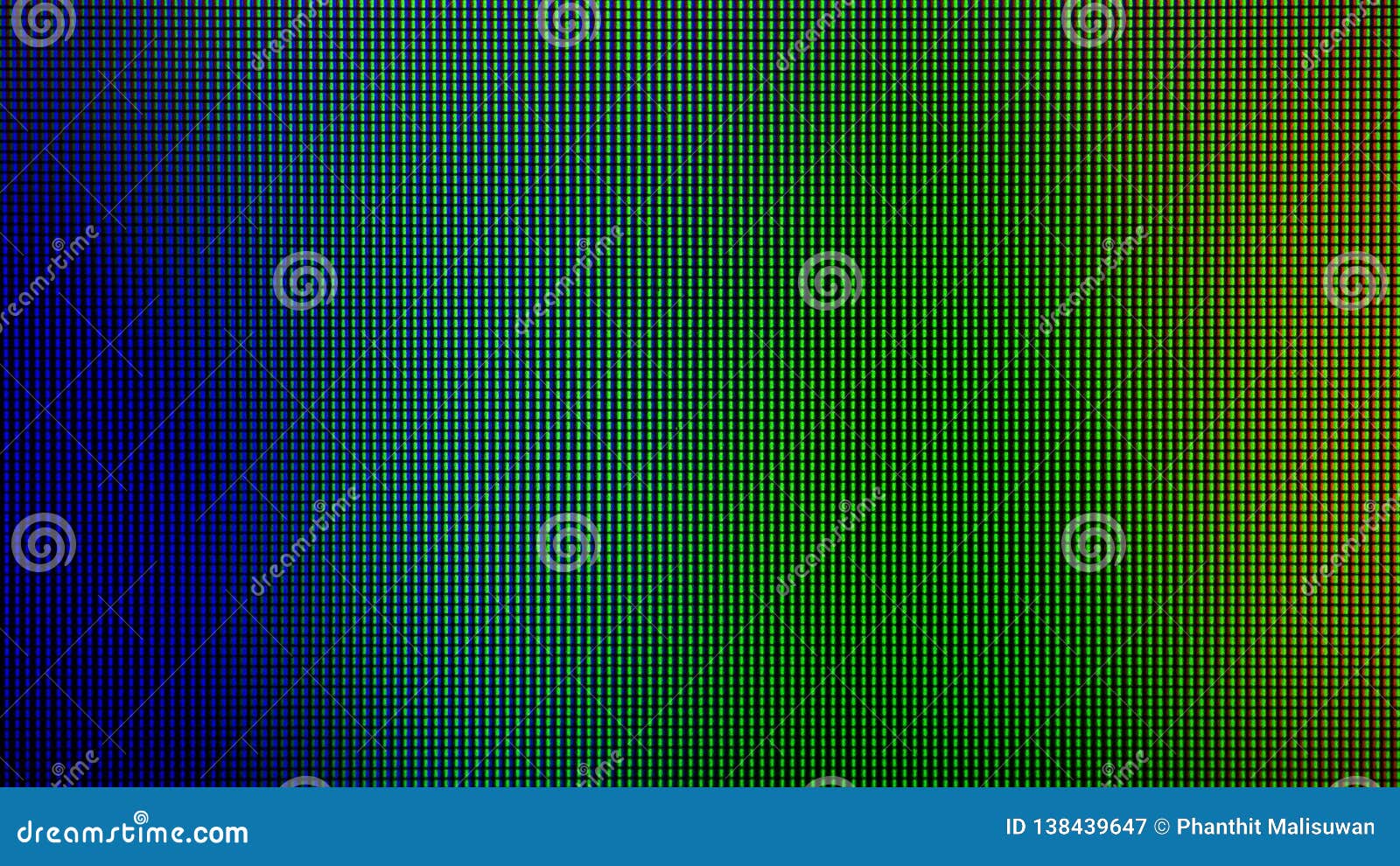 LED Lights from Computer LED Monitor Screen Display Panel for Graphic ...