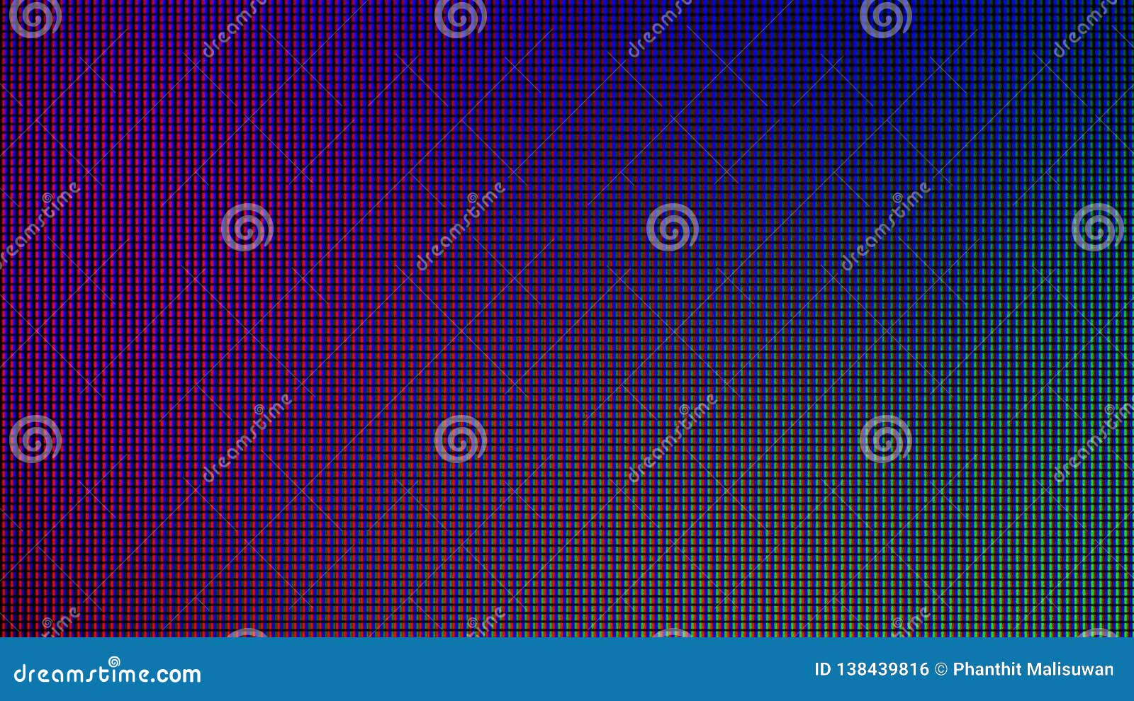 LED Lights from Computer LED Monitor Screen Display Panel for Graphic ...