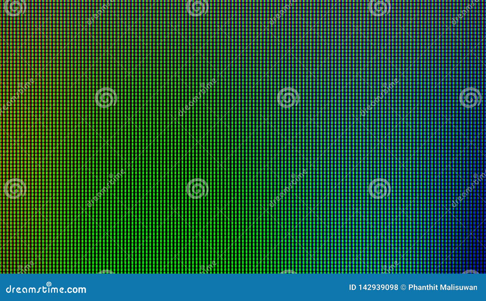 LED Lights from Computer LED Monitor Screen Display Panel for Graphic ...