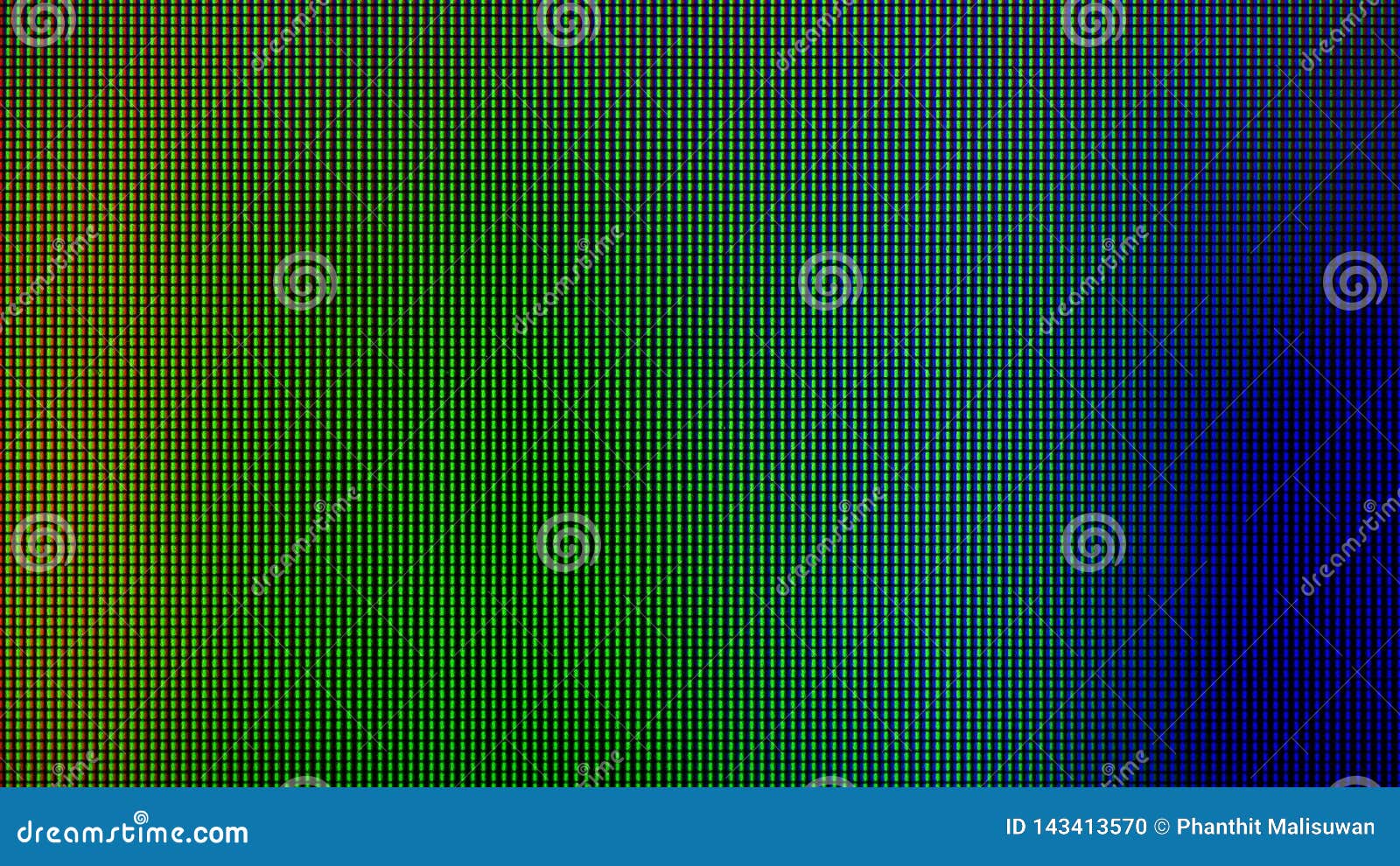 LED Lights from LED Computer Monitor Screen Display Panel for Graphic ...