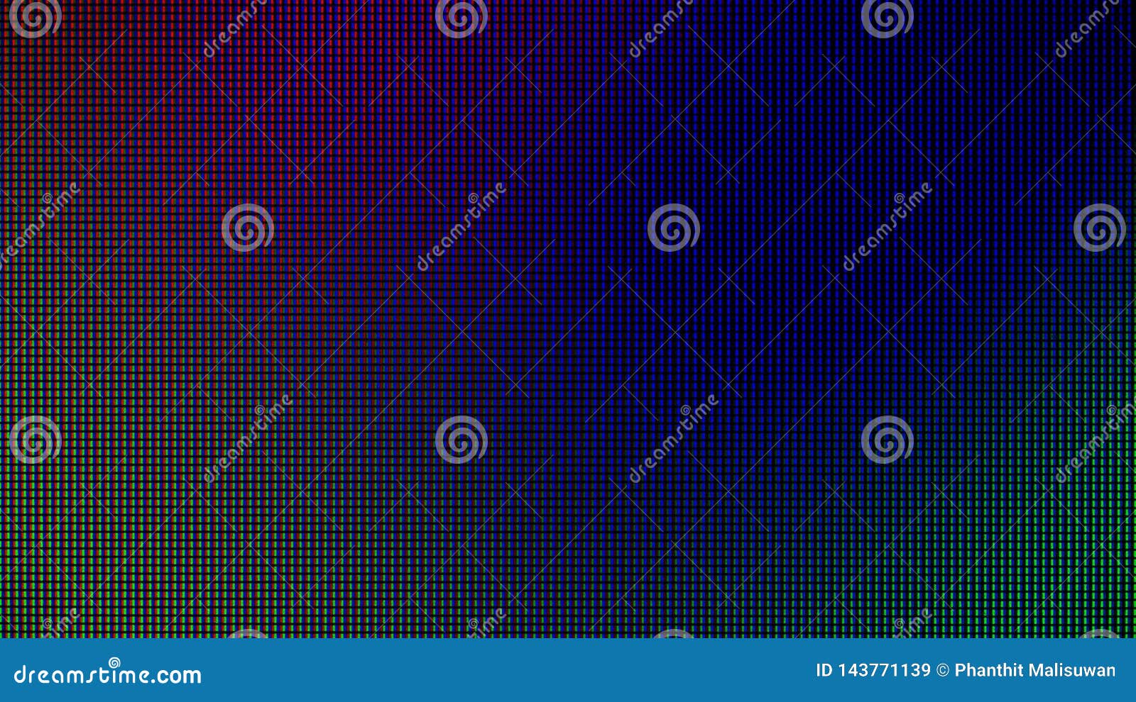 LED Lights from LED Computer Monitor Screen Display Panel for Graphic ...