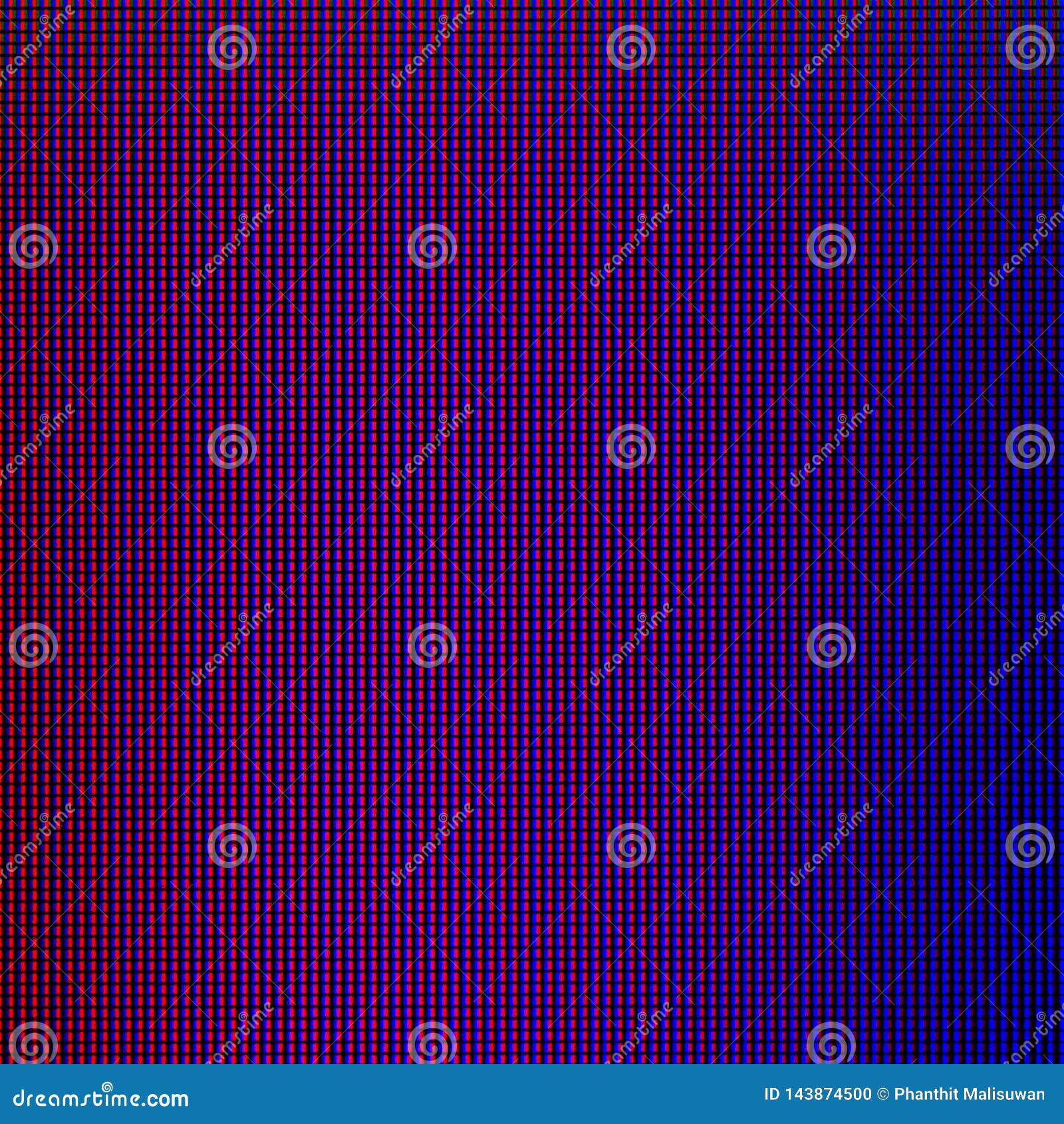 LED Lights from LED Computer Monitor Screen Display Panel for Graphic ...