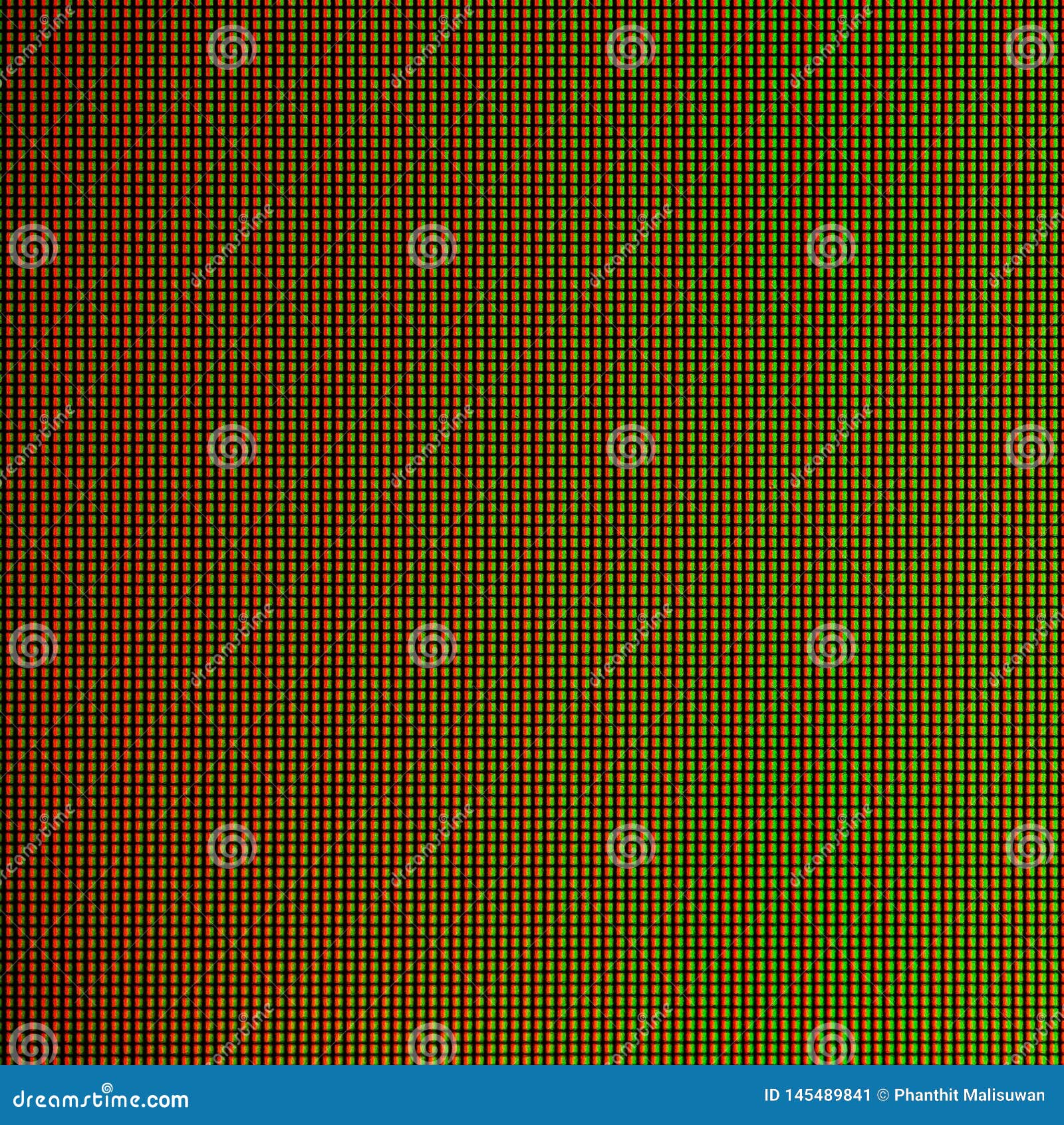 LED Lights from LED Computer Monitor Screen Display Panel for Graphic ...