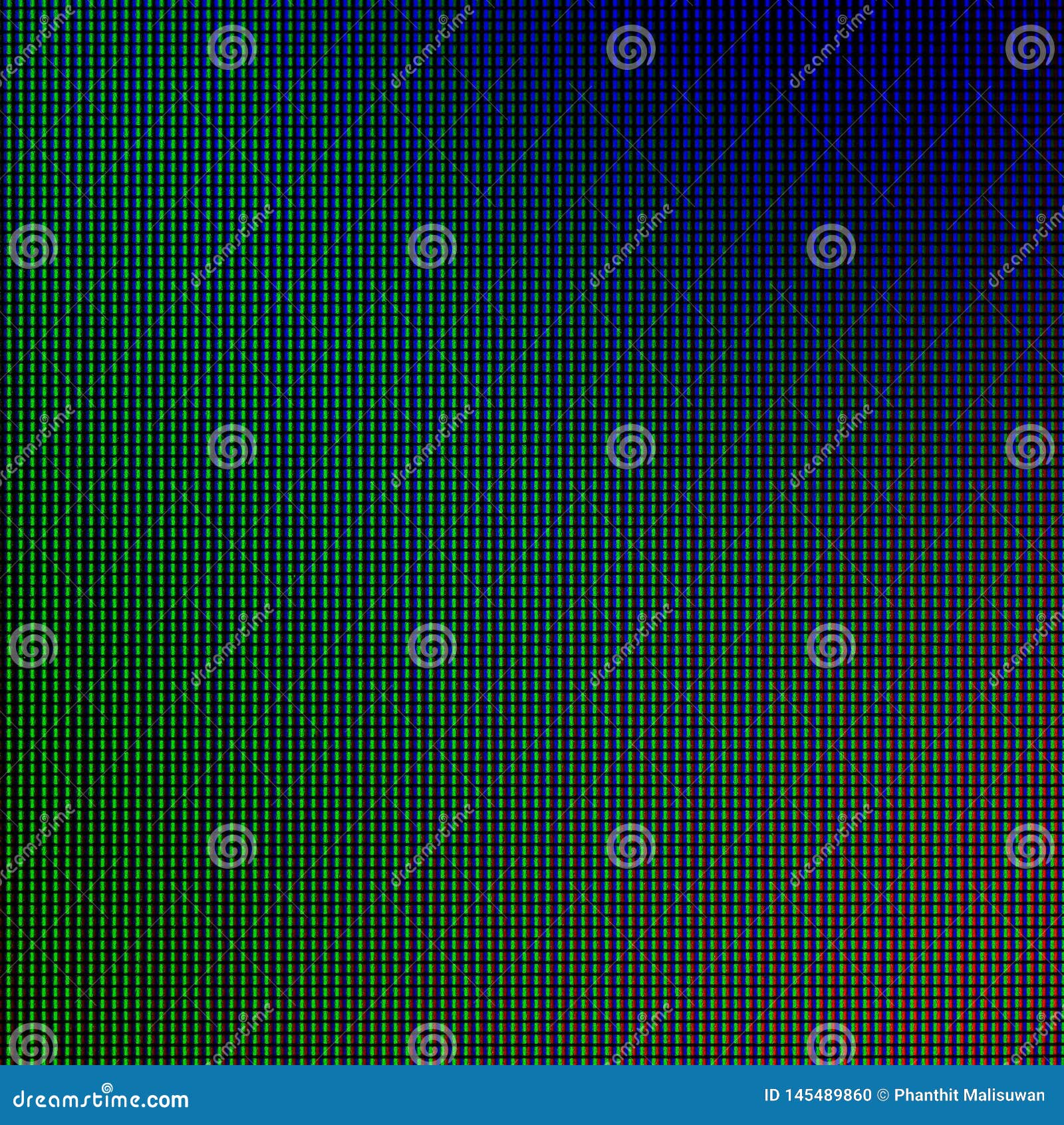 LED Lights from LED Computer Monitor Screen Display Panel for Graphic ...