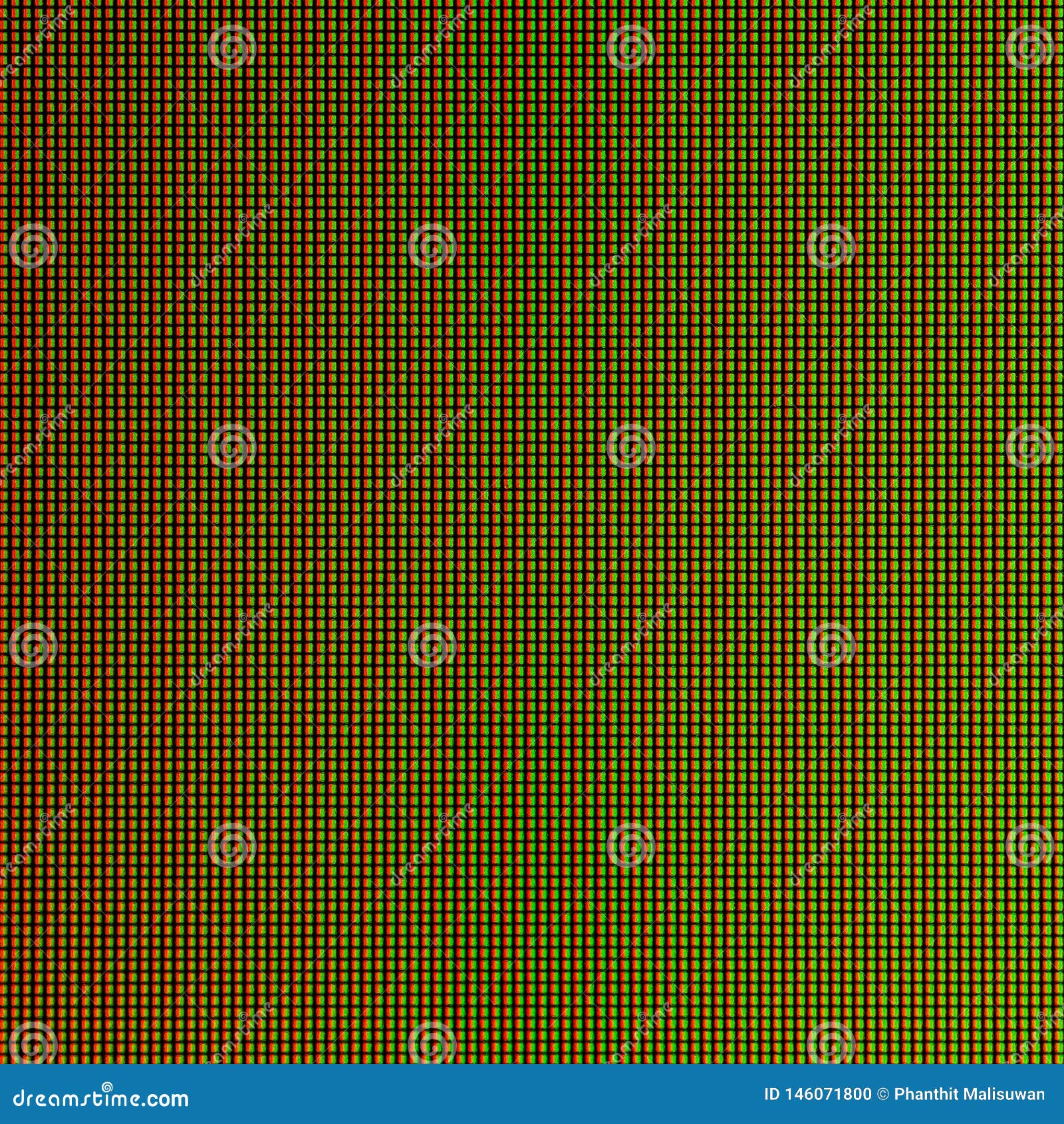 LED Lights from LED Computer Monitor Screen Display Panel for Graphic ...