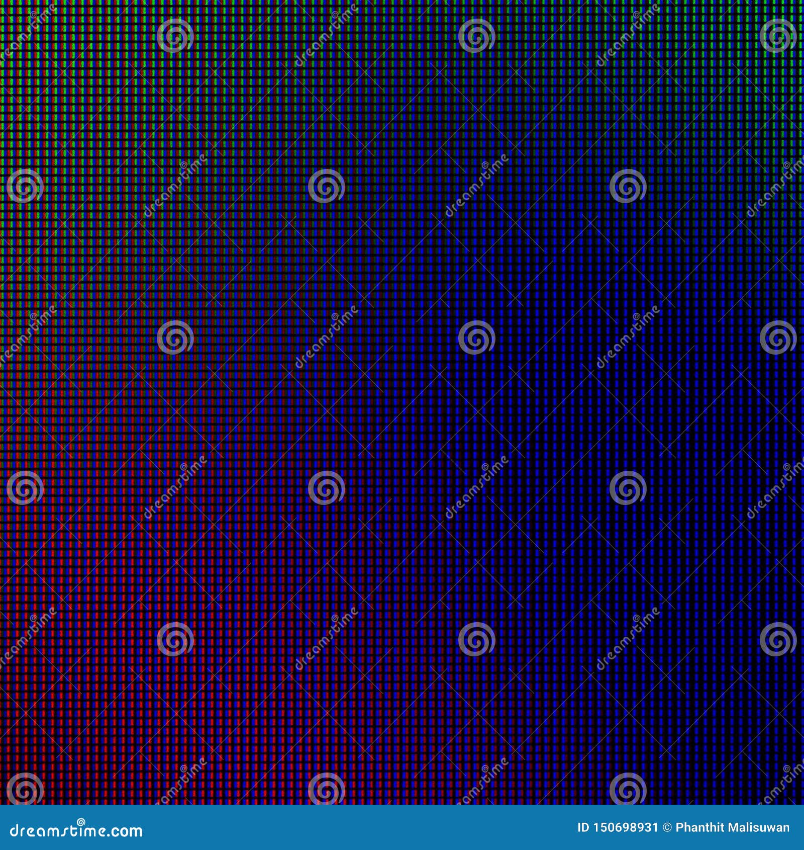 LED Lights from LED Computer Monitor Screen Display Panel for Graphic ...