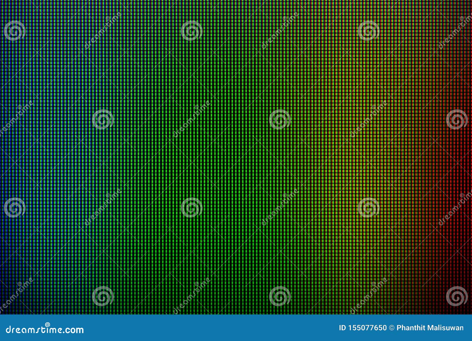 LED Lights from LED Computer Monitor Screen Display Panel for Graphic ...