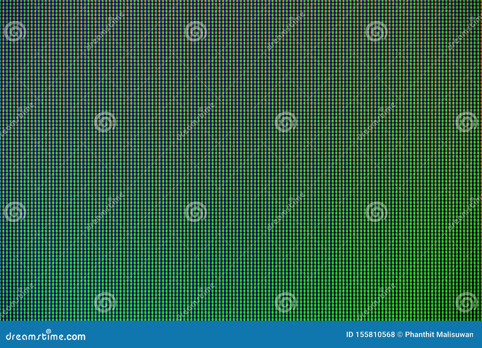 LED Lights from LED Computer Monitor Screen Display Panel for Graphic ...