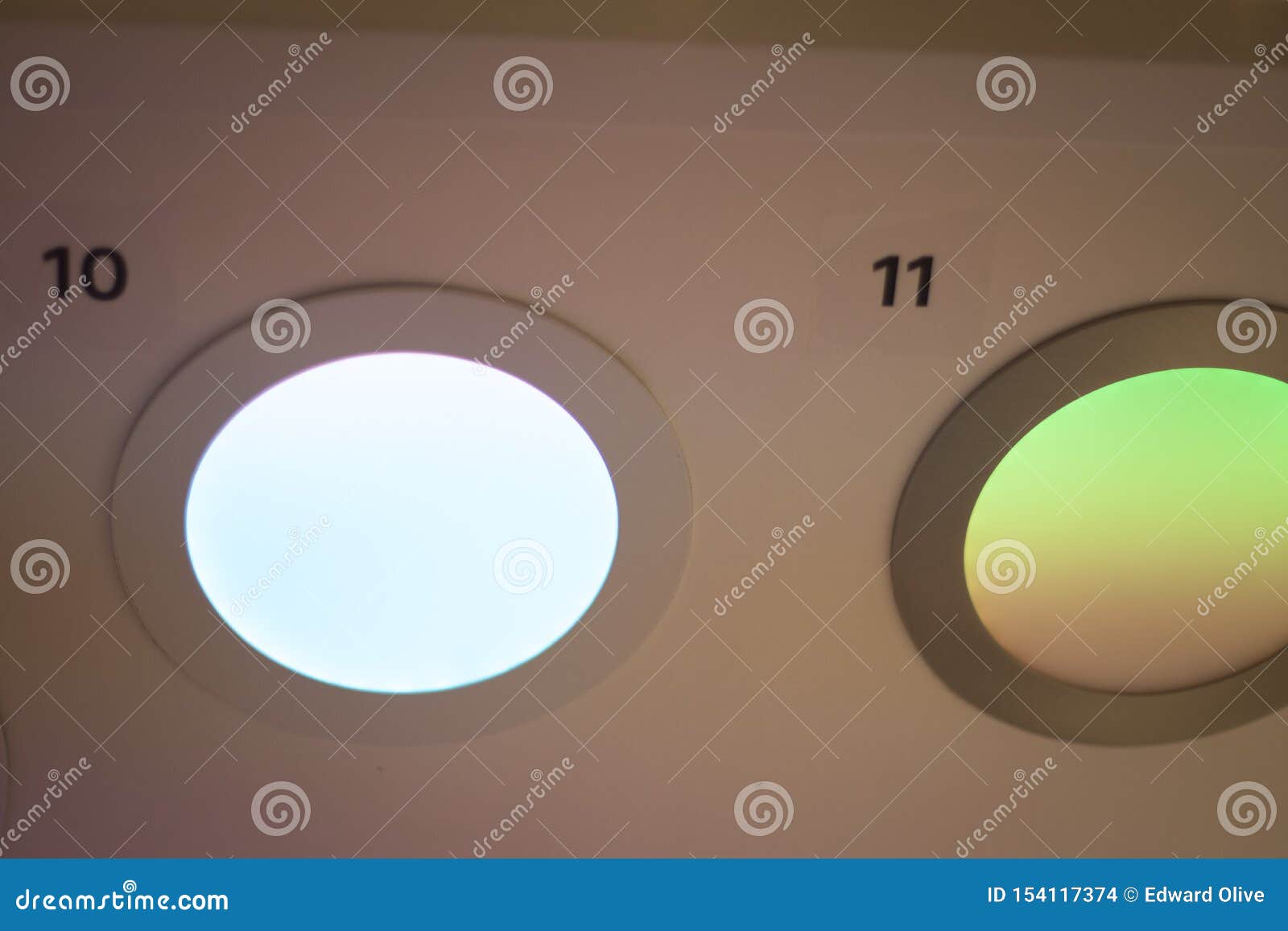 LED Lights Display in Store Stock Photo - Image of retail, lamp: 154117374