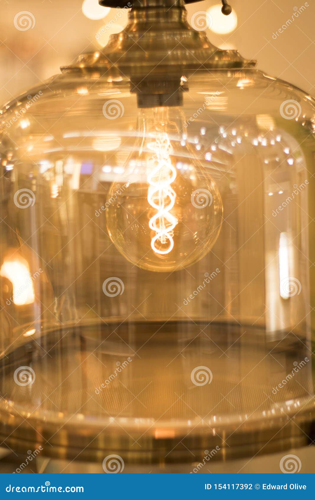 LED Lights Display in Store Stock Photo - Image of decoration, modern ...