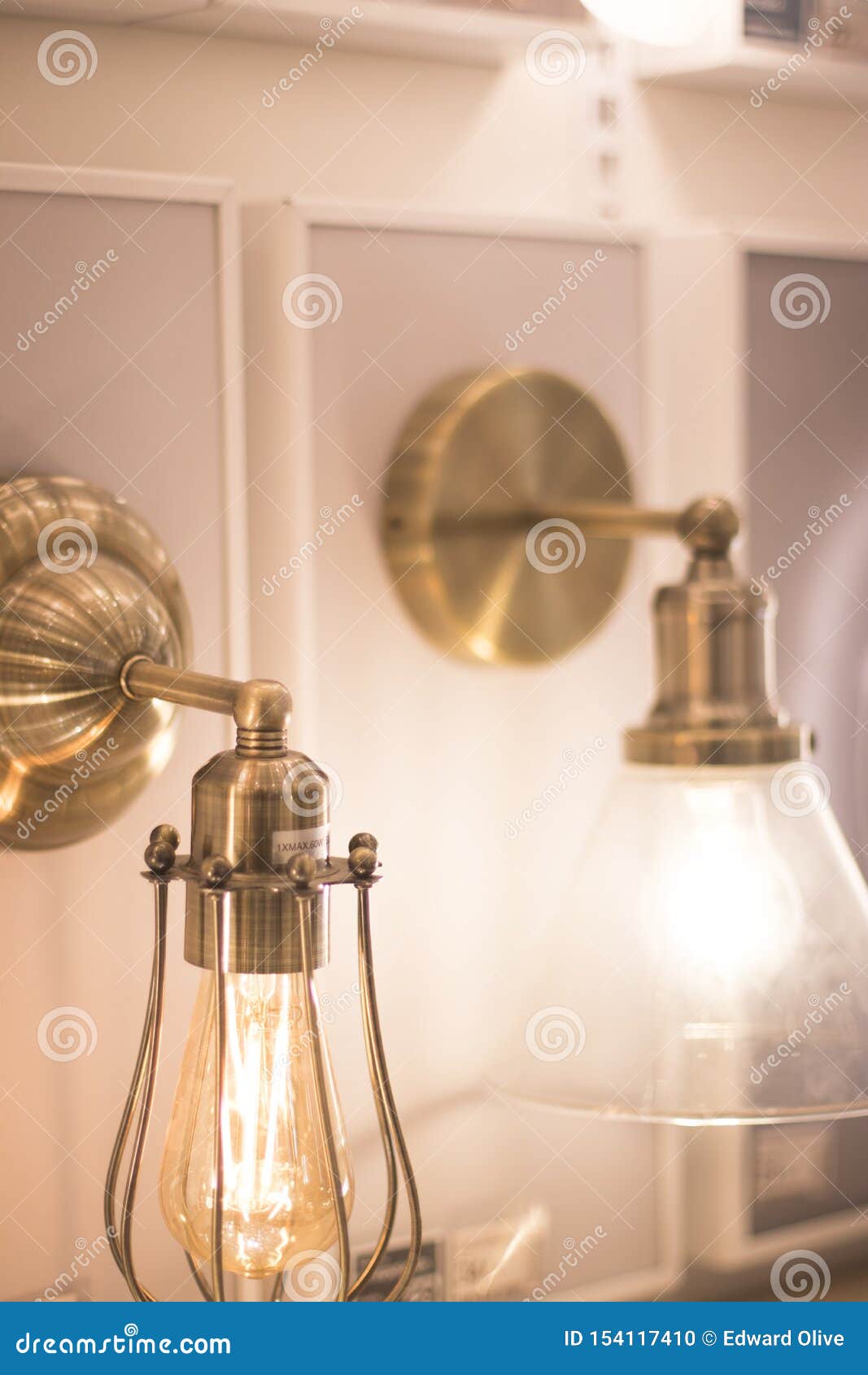 LED Lights Display in Store Stock Photo - Image of retail, retro: 154117410