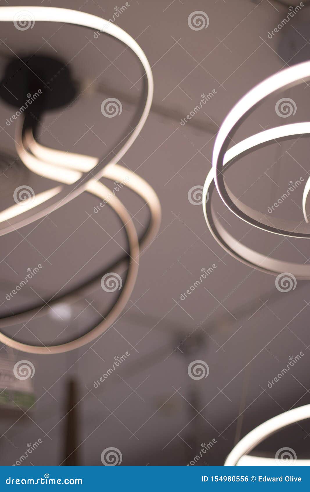 LED Lights Display in Store Stock Photo - Image of mall, display: 154980556