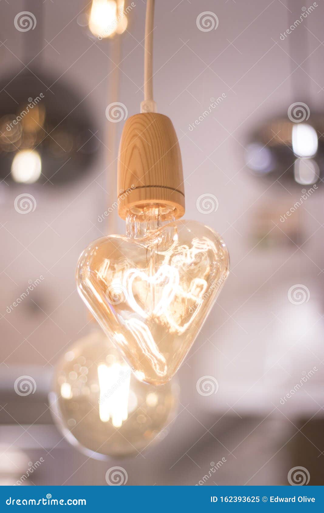 LED Lights Display in Store Stock Image - Image of display, shopping ...