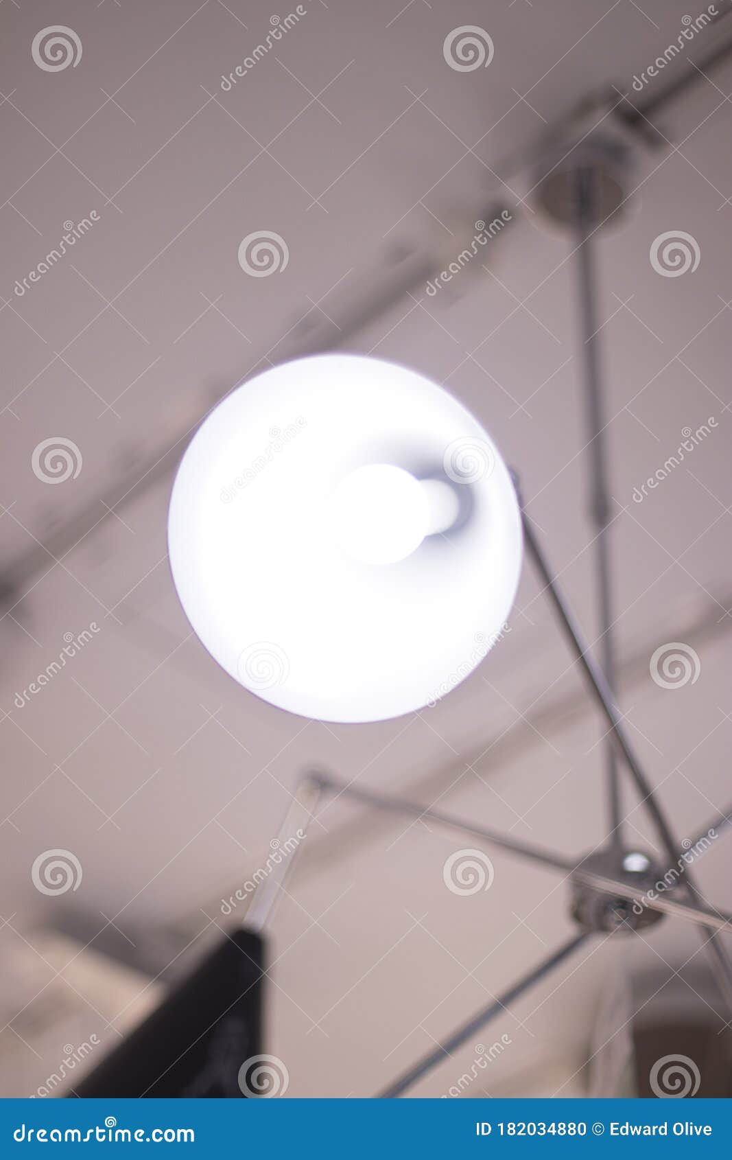 LED Lights Display in Store Stock Photo - Image of show, ceiling: 182034880