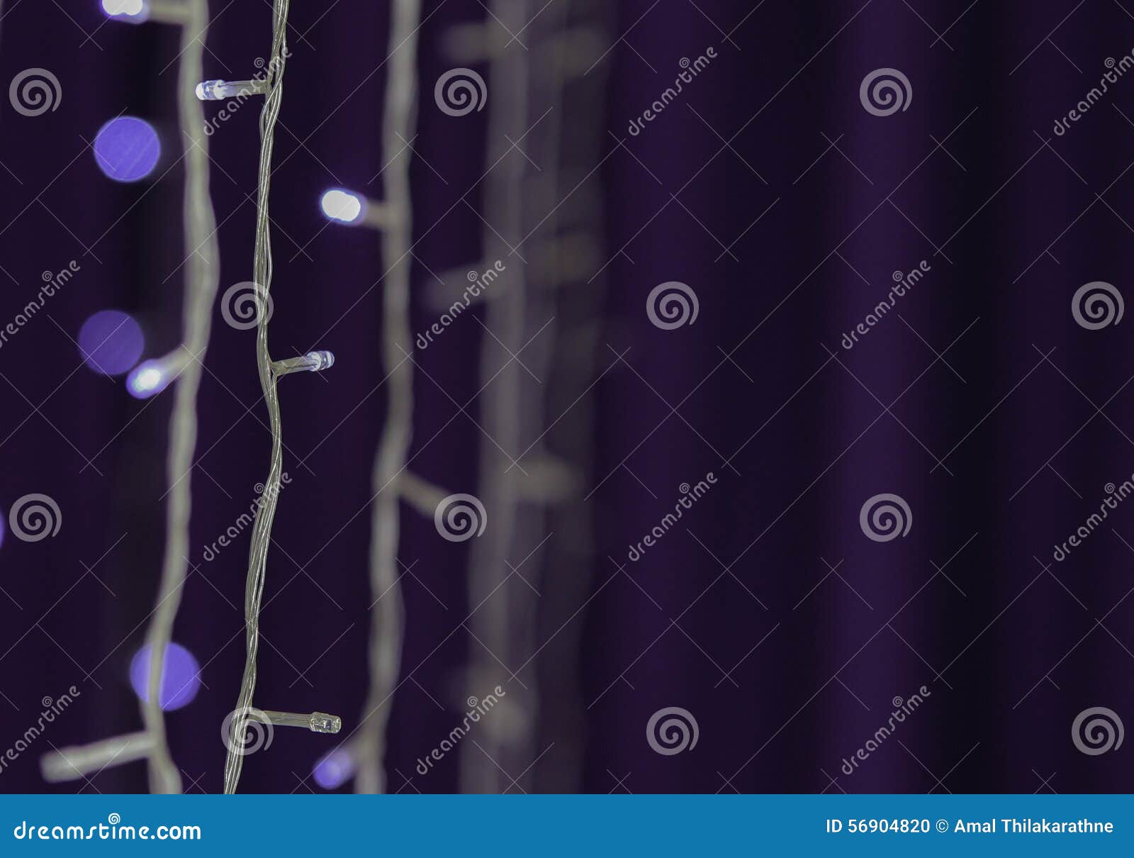 LED Lights Purple Background Stock Photo - Image of bulbs, background ...