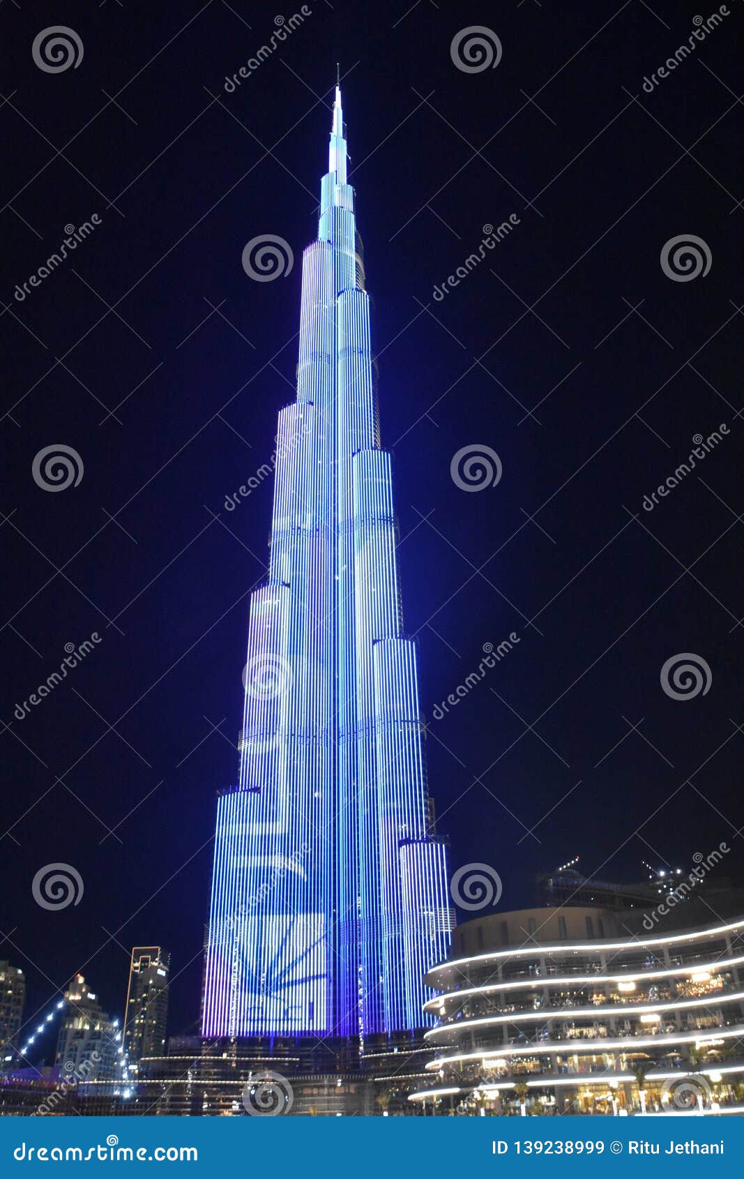 The LED Lights Show at Burj Khalifa in Dubai, UAE Editorial Stock Image ... The LED Lights Show at Burj Khalifa in Dubai, UAE Editorial Stock Image ...