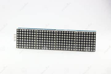 Led Matrix Display of Size 8x64 Used in Making Different Electronic ...