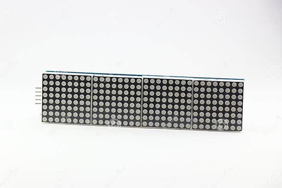 Led Matrix Display of Size 8x64 Used in Making Different Electronic ...