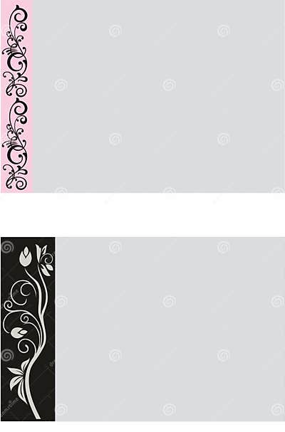 Led Mirror Glass Floral Border Pattern Frame, Design Vector ...