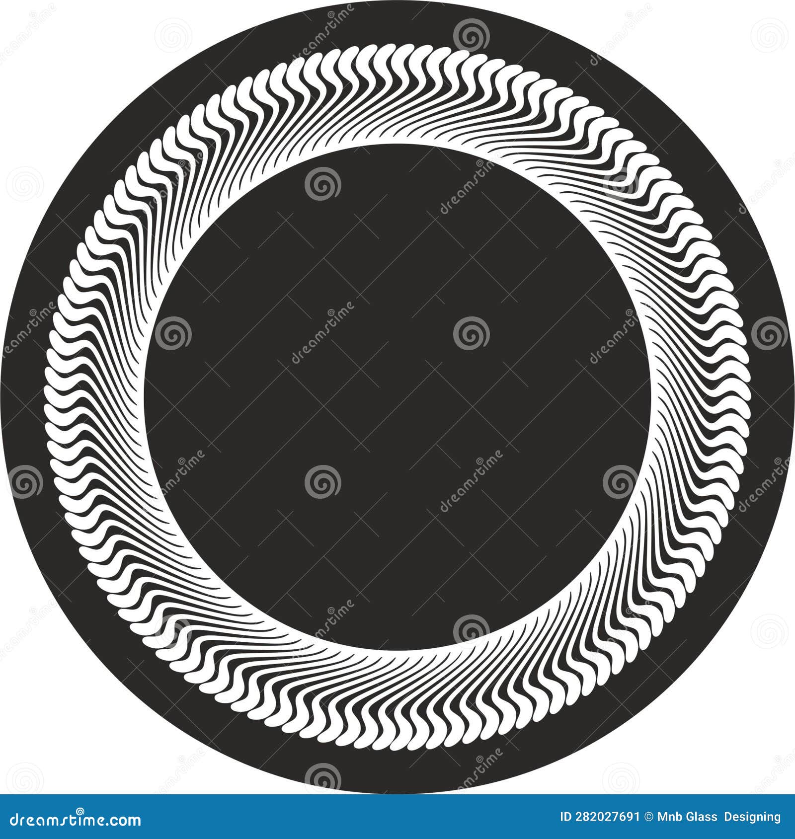 Led Mirrors Glass Border Design Vector CDR | CartoonDealer.com #282023679