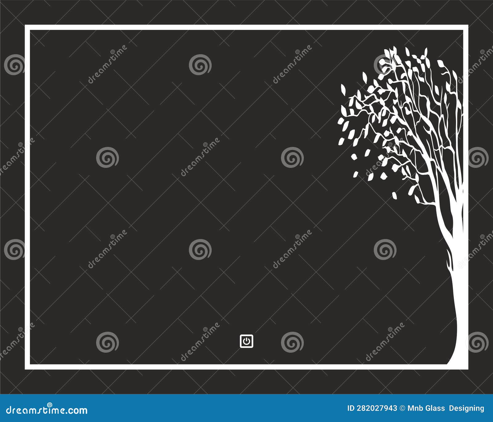 Led Mirrors Glass Border Design Vector CDR | CartoonDealer.com #282028232