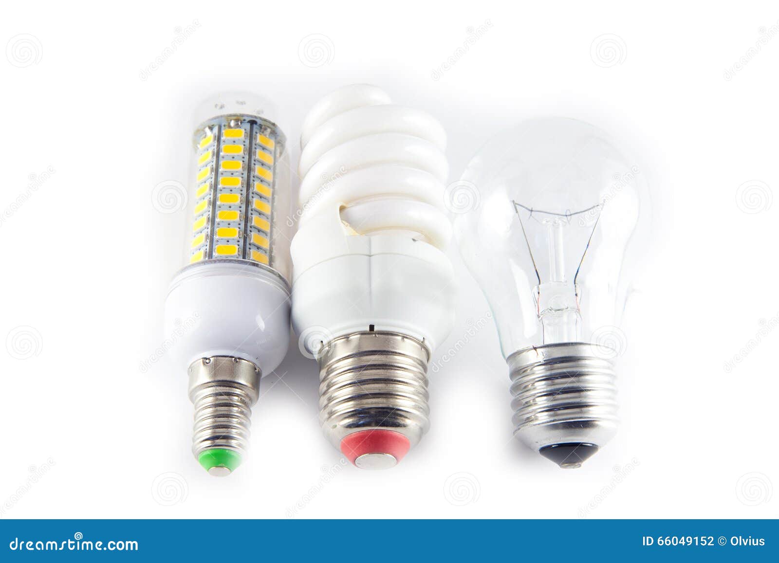 Led, Neon and Tungsten Bulbs with Check-boxes. Stock Photo - Image of ...
