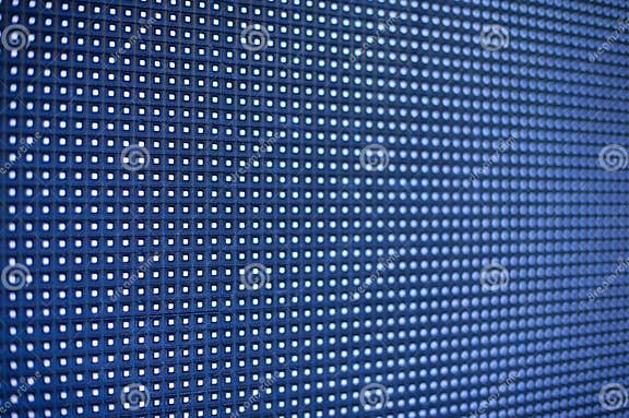 Glowing Led Panel. Abstract Blue Background. Stock Photo - Image of ...